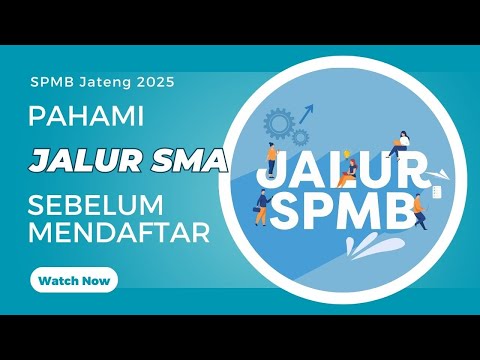 HIGH SCHOOL PATH - SPMB CENTRAL JAVA 2025. #smapath #spmb #spmbjateng
