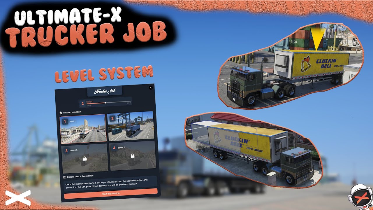 Trucker Job - FiveM [ESX, QB, ...]