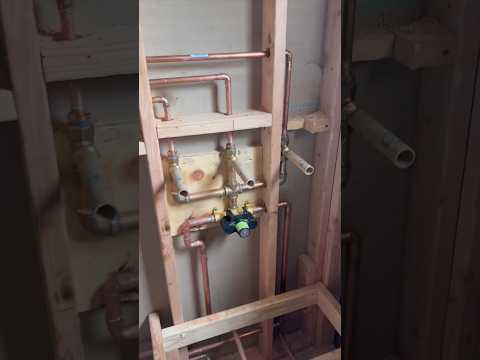 How to install a shower body with diverters #howto #plumbing #nyc
