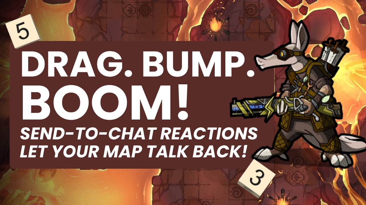 Send to Chat Reactions | VTT Feature