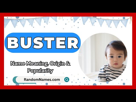 Buster - Baby Boy Name Meaning, Origin & Popularity - RandomNames.com