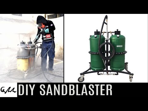Make a DIY Sandblaster - How to Build a Cheap Sandblaster