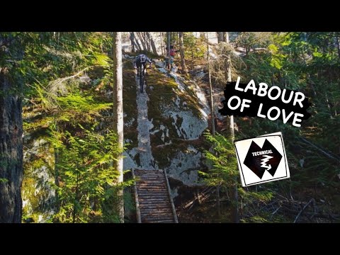 LABOUR OF LOVE | Double black trail | Squamish - Valley Cliff