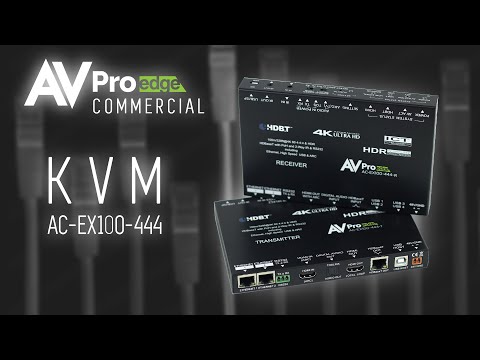 KVM (Keyboard Video Mouse) Extension with AVPro Edge