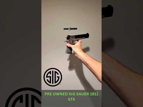 Pre Owned Sig Sauer 1911 STX at The Gun Parlor #gunculture #pewpewlife #sigsauerinc