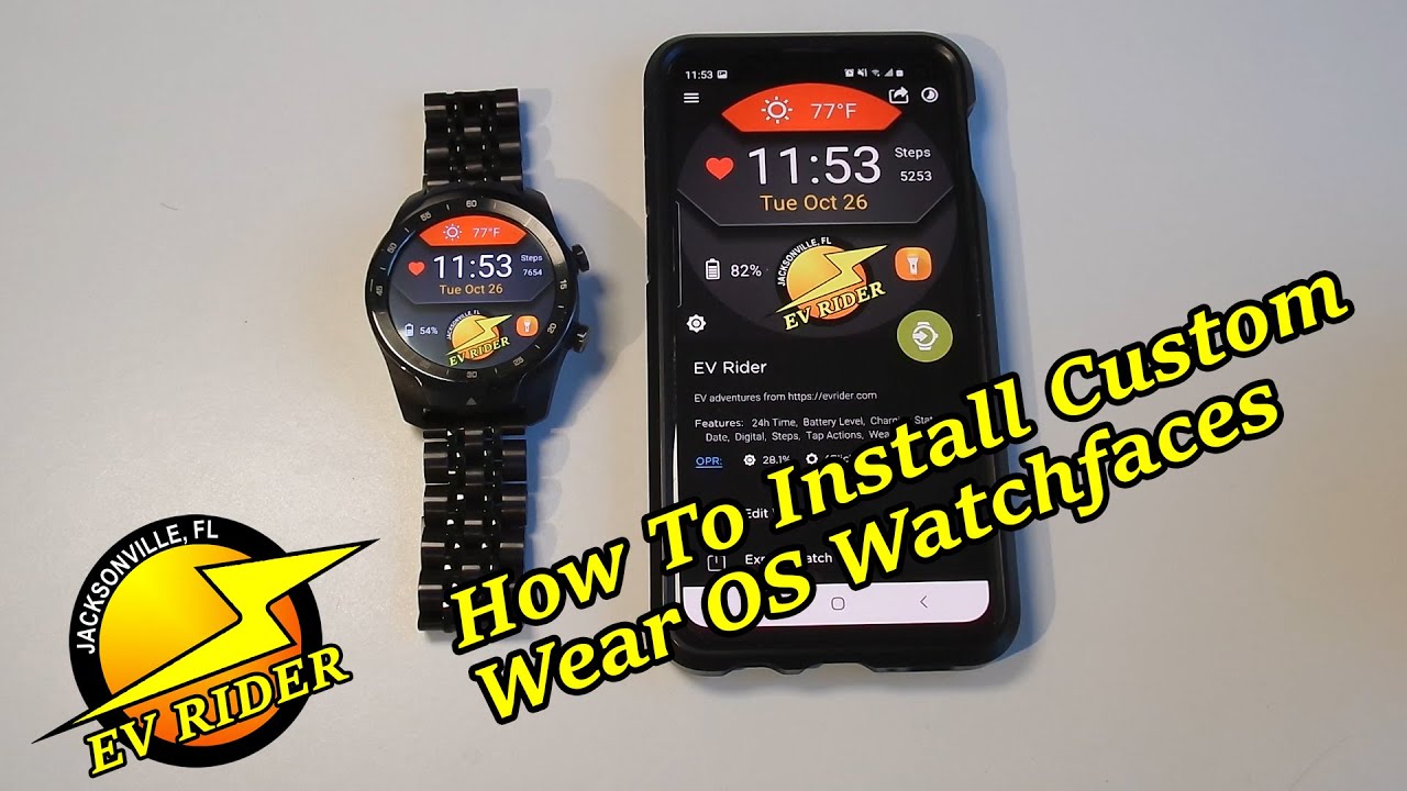 How-To: Installing Wear OS Watchmaker Watch Faces