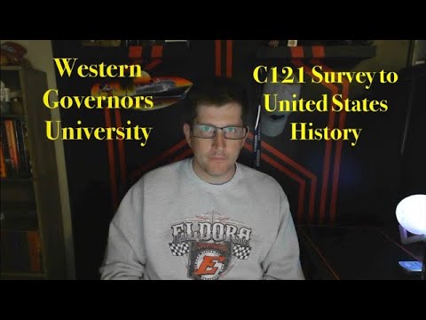 WGU Ep 16 C121 Survey of United States History
