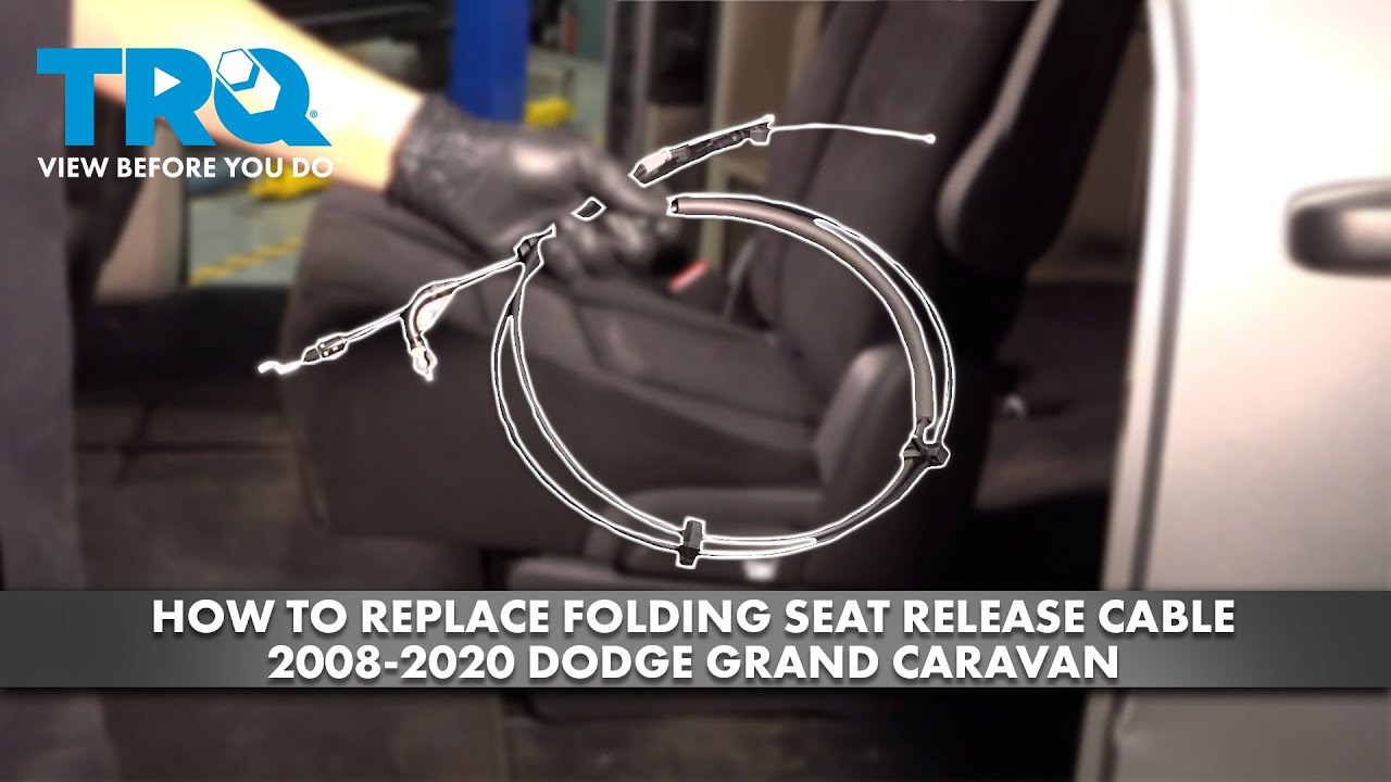 How to Replace Folding Seat Release Cable 2008-2020 Dodge Grand Caravan