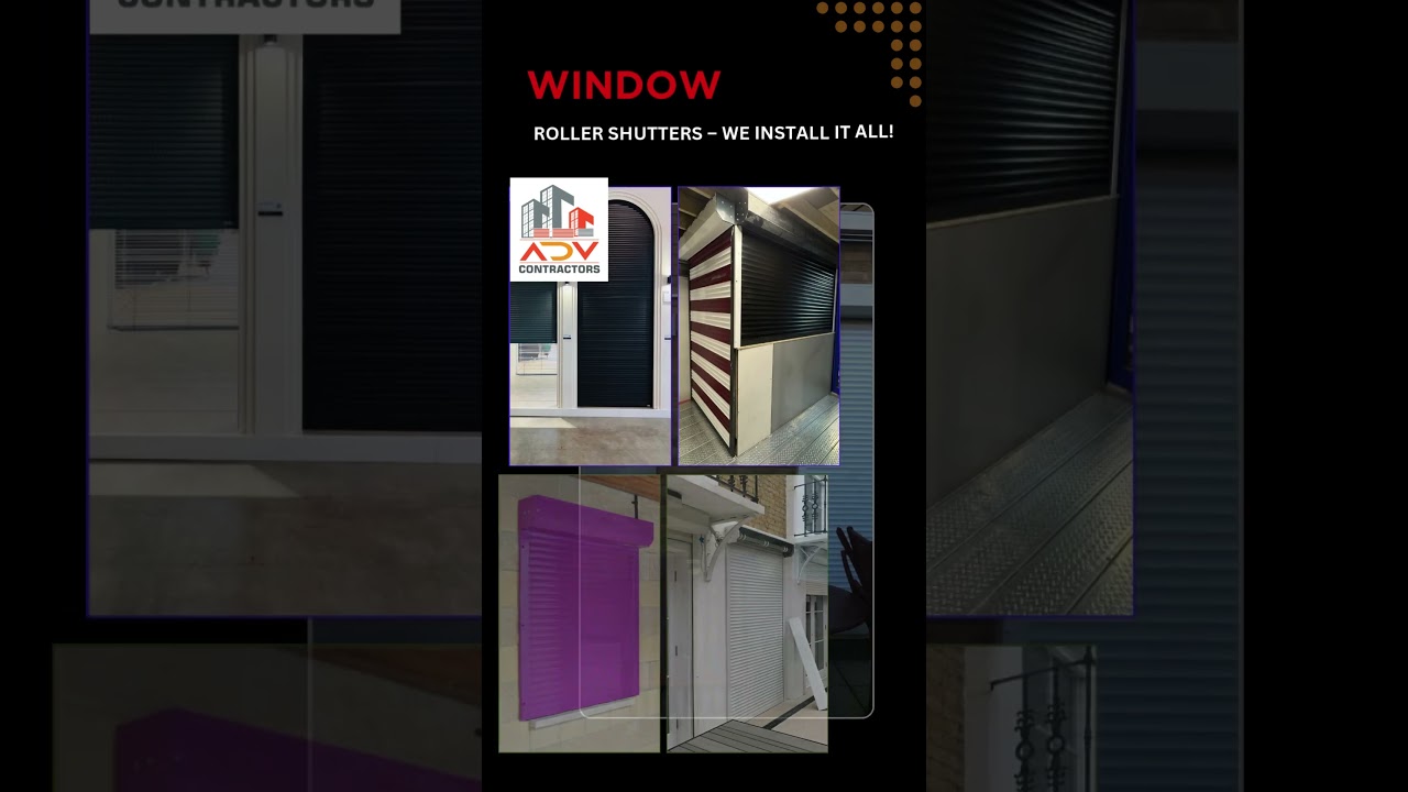 Window Roller Shutter