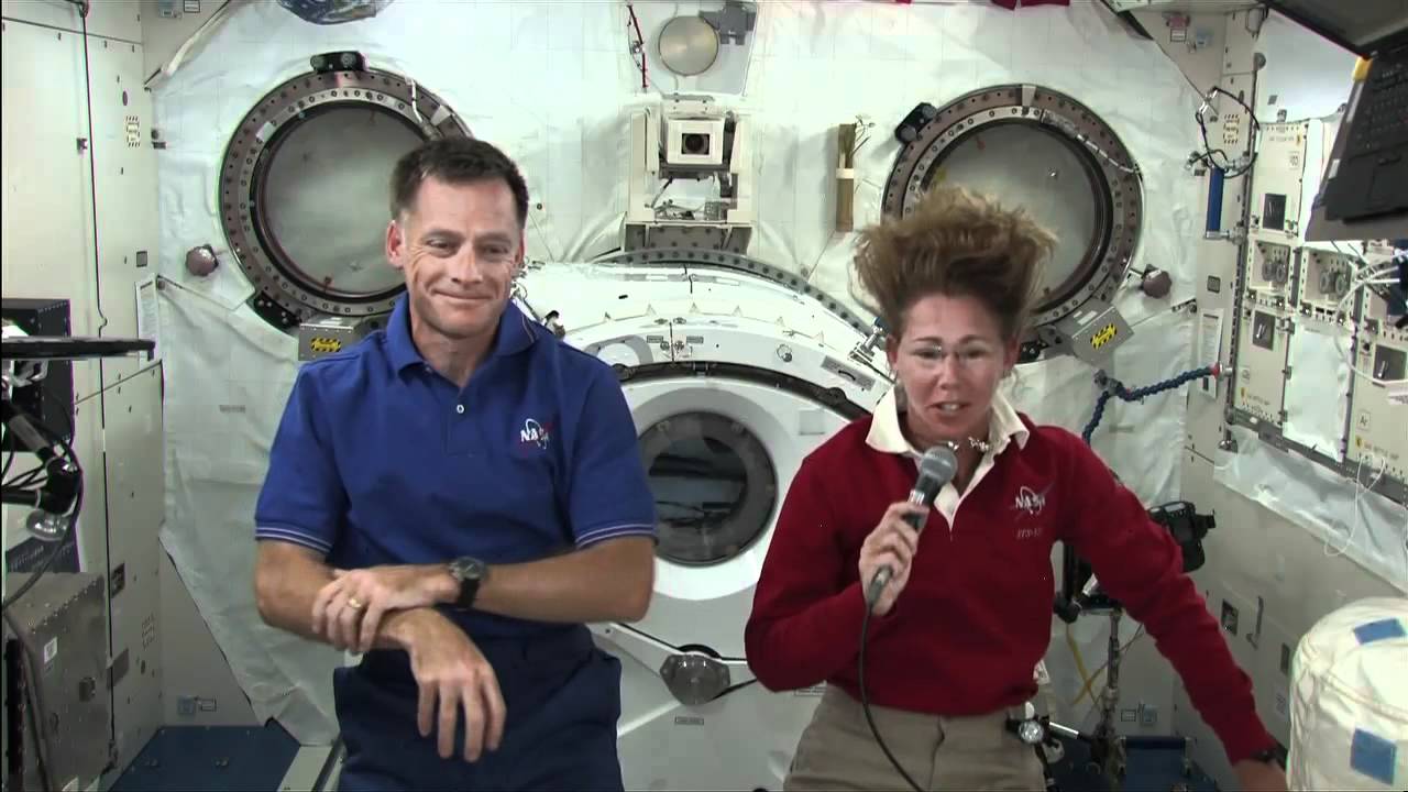 STS-135 Flight Day 7 Interviews, Part 1