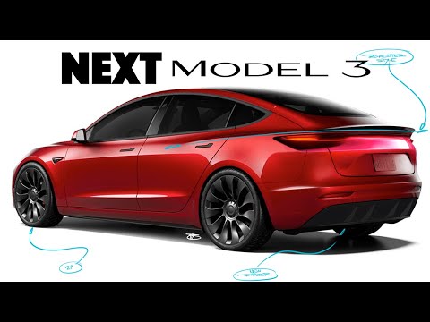 Booming Tesla Model 3 Gets Careful Digital Redesign, Now Has Feisty ...