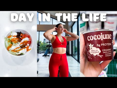 Day in the Life Vlog || Workout Routine, Work Calls & My Go-To Taco Bowls Recipe, GF/DF
