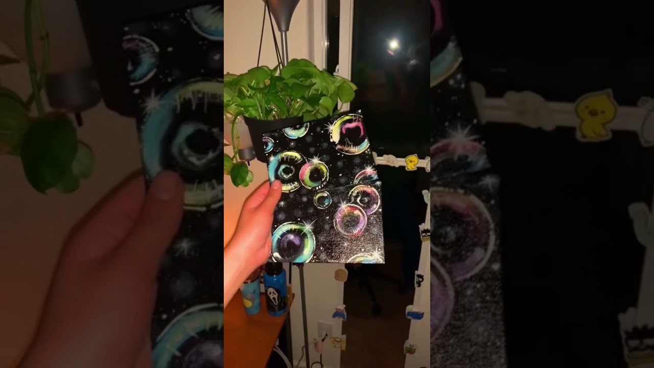Bubble Art- Mini Canvas Edition