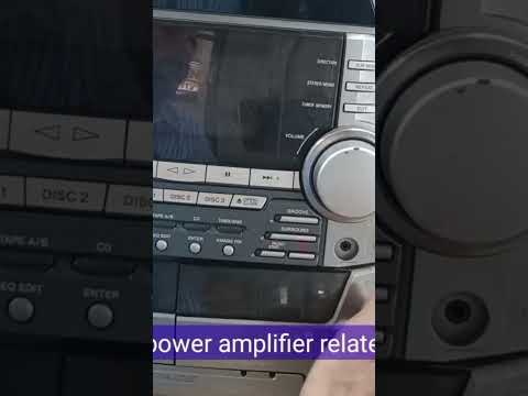 SONY music system repair