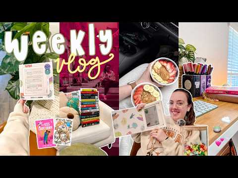 i’m over amazon so i got a kobo libra colour!!!  ???????????? WEEKLY VLOG