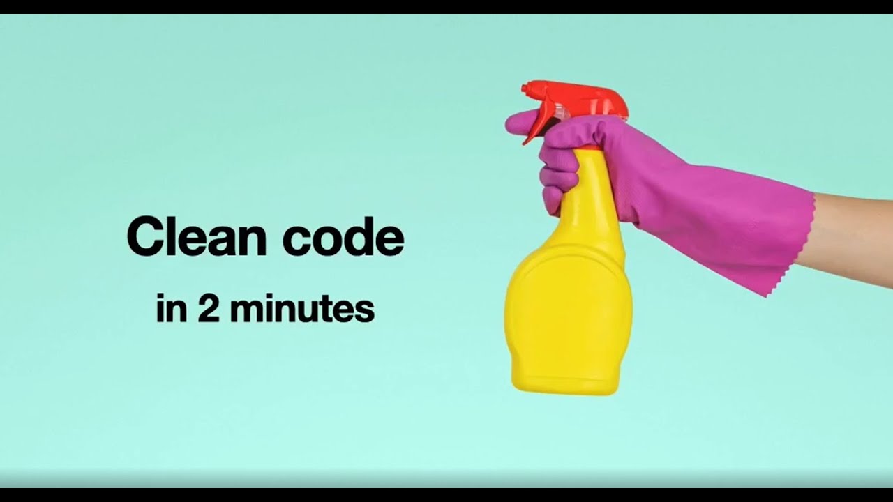 Clean code cheat sheet