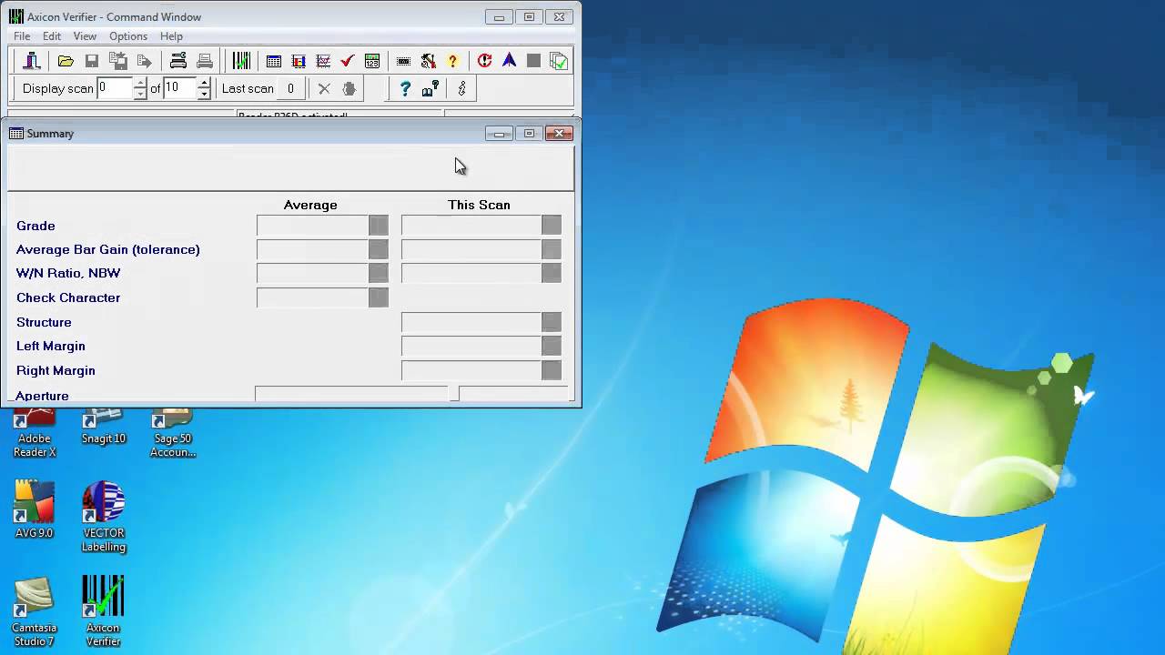 Axicon Barcode Verifier Installation and Setup