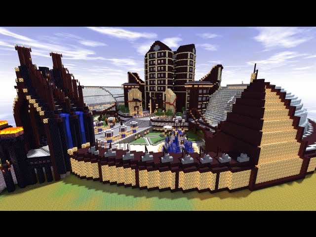 The City of Three Worlds Minecraft Map