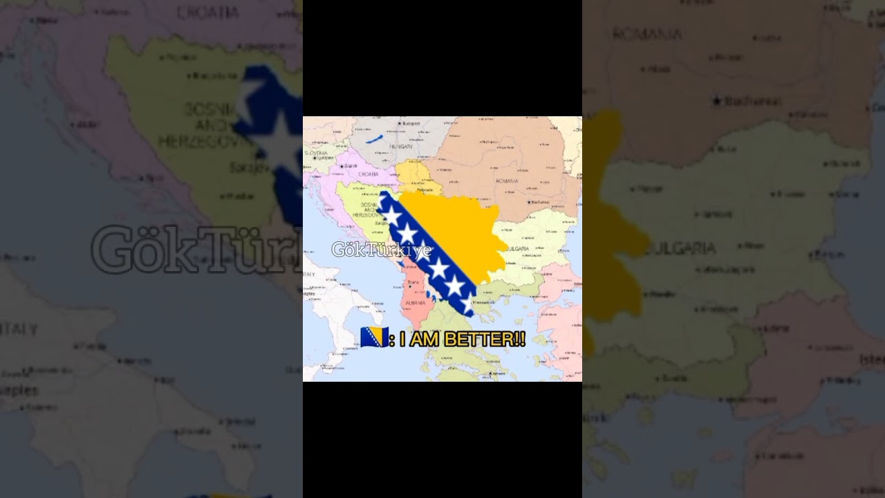 Bosnia vs Serbia #shorts #bosnia #serbia #countrys