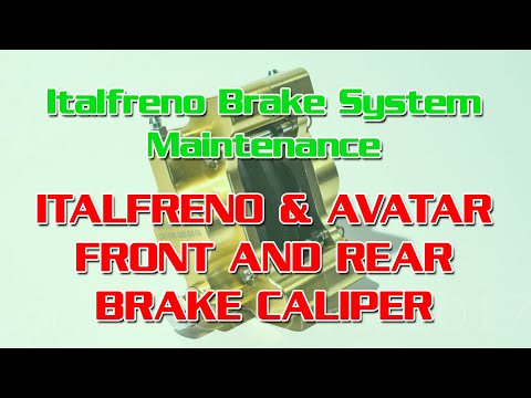 How to: ITALFRENO & AVATAR BRAKE CALIPER MAINTENANCE | Step by Step Tutorial