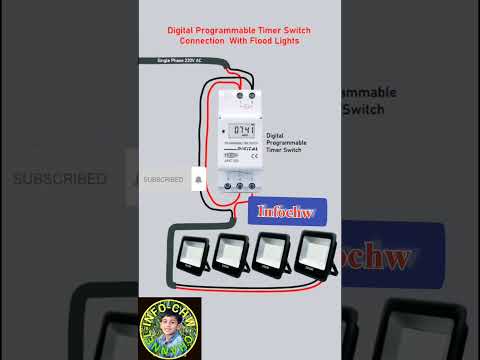 programmable digital timer switch 15A