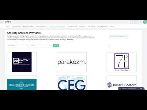 Ancillary Services Providers Marketplace