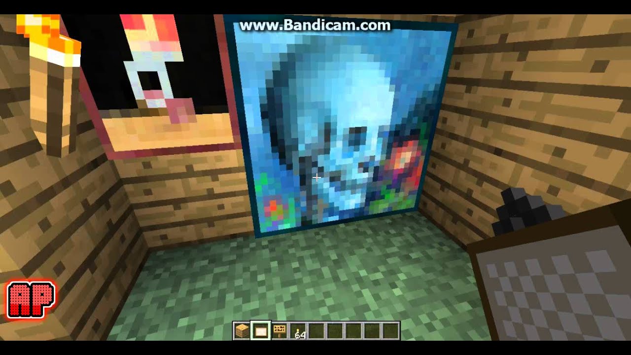 Minecraft Tutorial | How to make secret rooms using paintings