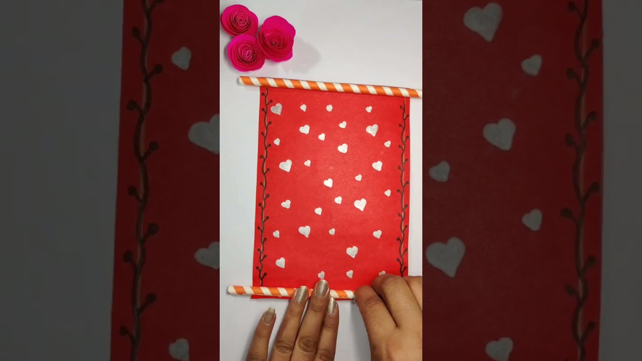 Diy Scroll Card #shortsvideo #shorts #short #shortsfeed #youtubeshorts