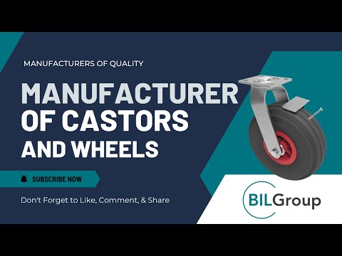 Castors and Wheels Manufacturer | Pneumatic and Puncture Proof Wheels