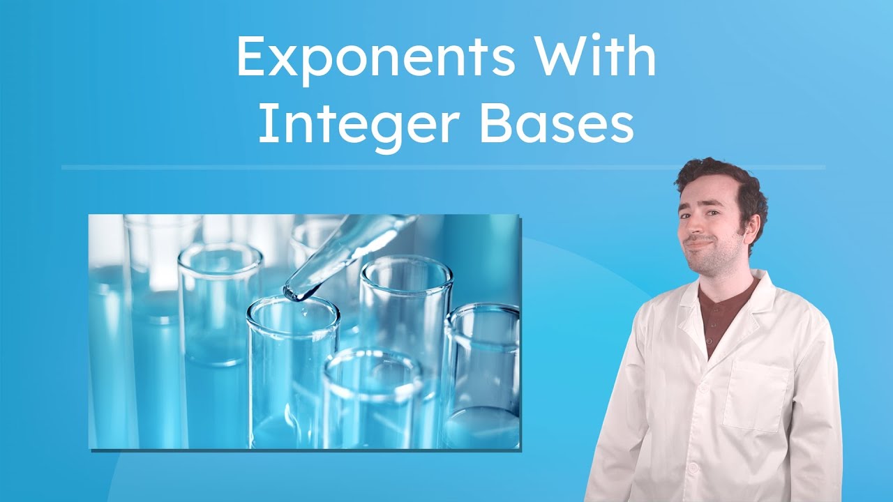 Exponents With Integer Bases - How To Evaluate an Exponent With a Negative Base