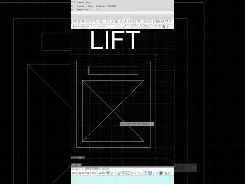 Auto Lift Autocad #architecture #civilengineering #cadtipstricks