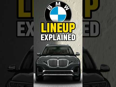 Bmw Lineup Explained #cars #bmw #youtube