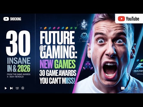 30 INSANE New Games Coming in 2025 & 2026! From The Game Awards 2024 Reveals !