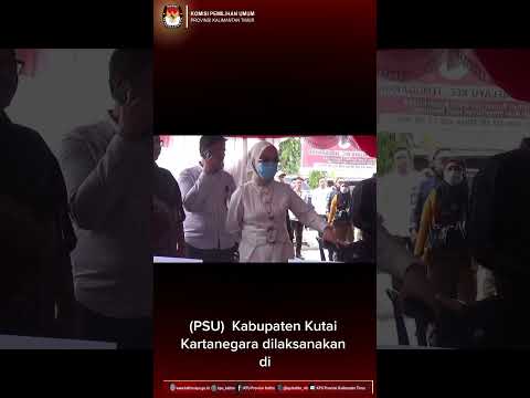 Anggota KPU RI Iffa Rosita tinjau langsung PSU Kab. Kutai Kartanegara
