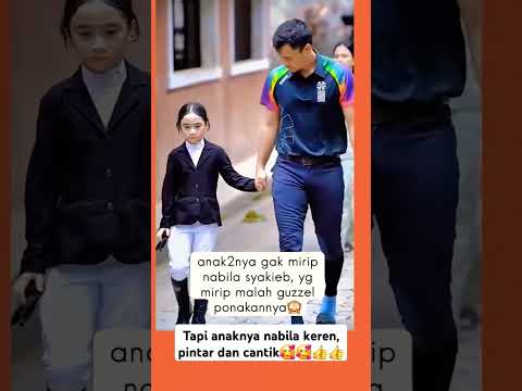 Kedekatan anak Artis nabila syakieb dengan ayahnya