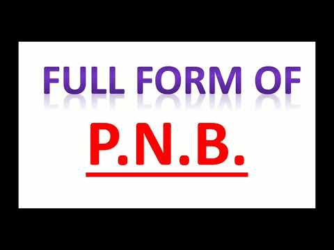PNB , full form of PNB