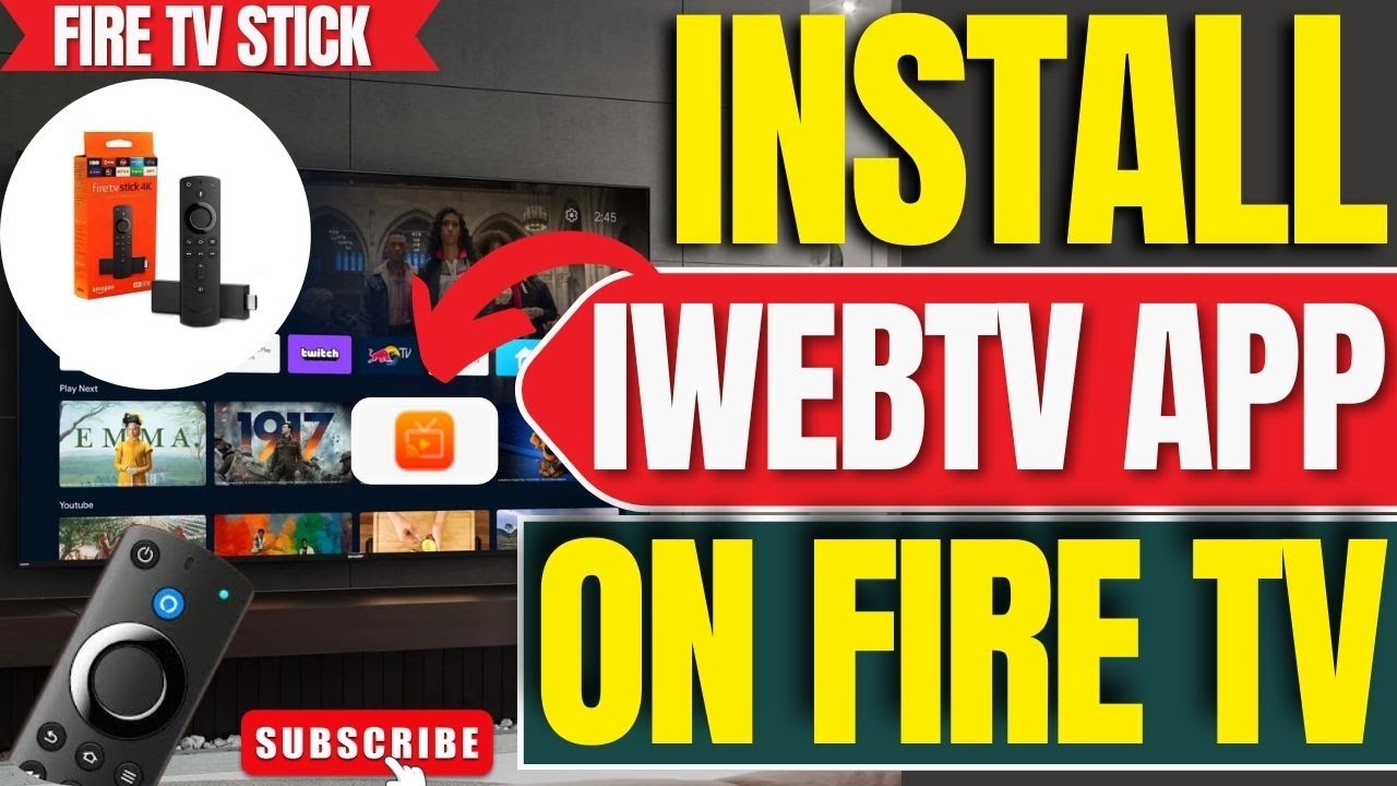 How to Install the iWebTV Player App on FireStick | Quick Tutorial for Amazon Fire TV!