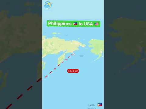 Travelling Philippines to USA #philippines #usa