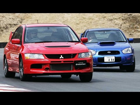 JDM Battle - EVO 8 vs. WRX S204 STi @ Sandown Raceway