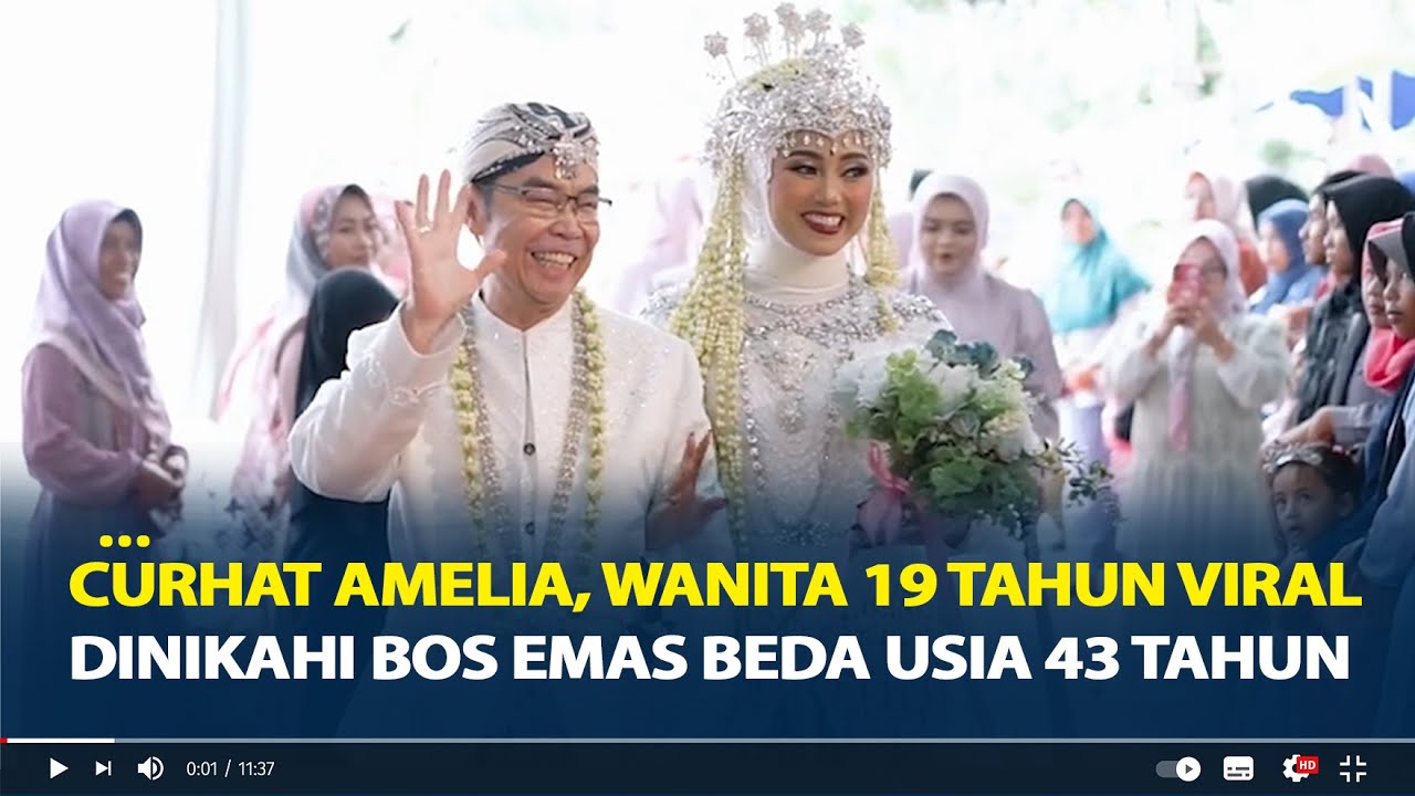 Curhat Amelia, Wanita 19 Tahun Viral Dinikahi Bos Emas Beda Usia 43 Tahun, Jodoh di Tangan Tuhan