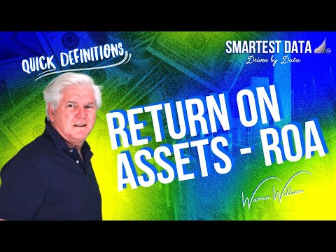 Return on Assets - ROA Calculated by Net Income / Average Total Assets. Asset efficiency is key.
