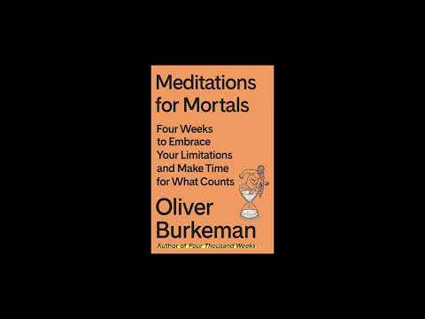 Meditations for Mortals Book Summary