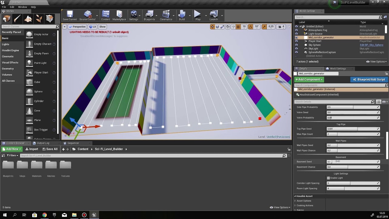 Sci-Fi Level Builder Tutorial