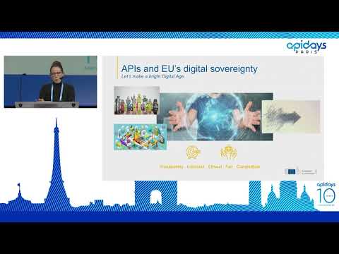 Apidays Paris 2022 - APIs & European Digital Sovereignty By Monica Posada.