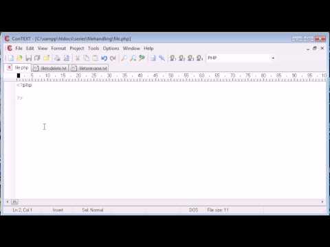 Learn Beginner PHP Tutorial 85 File Handling Deleting and Renaming Files Part 1 - Mind Luster