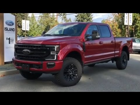 2020 Ford F-350 LARIAT 618A 6.7L SuperCrew W/ TREMOR PKG Review | Island Ford