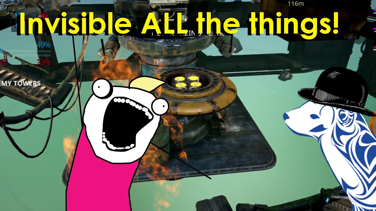 Hilarious Warframe Glitches 15! The Invisibility Edition! | Warframe