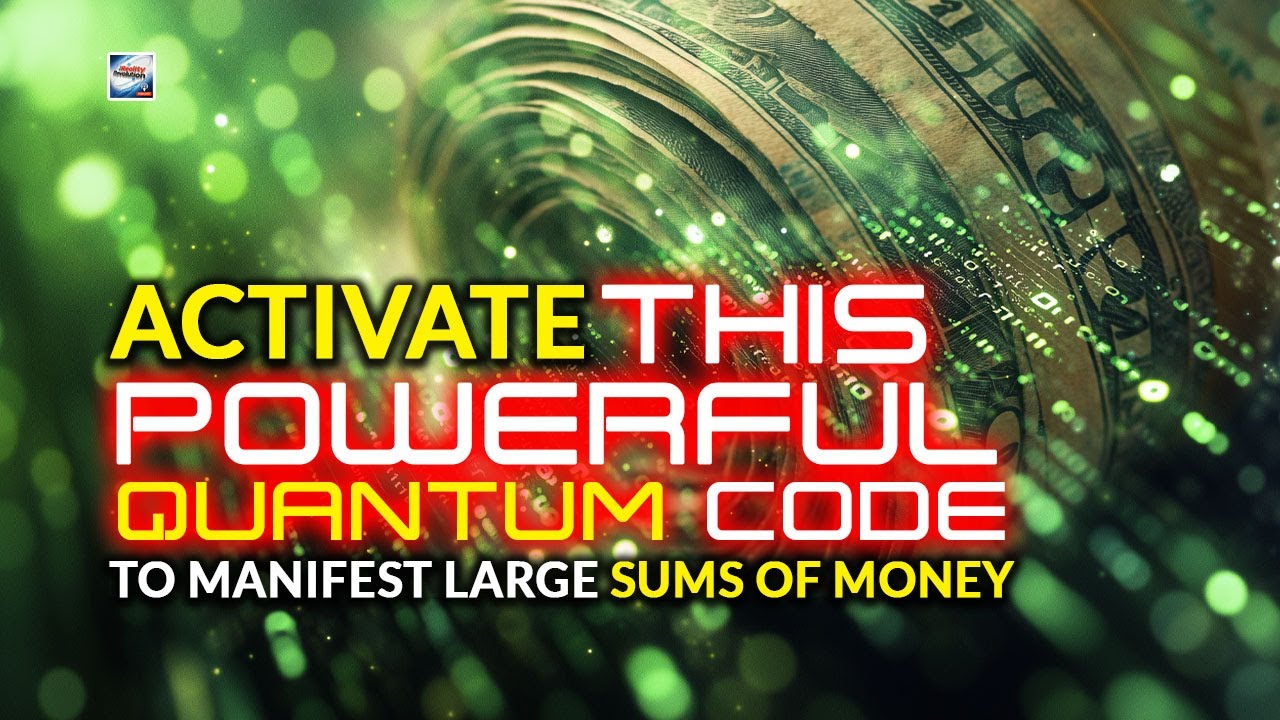 Activate This Powerful Quantum Code To Manifest Large Sums Of Money