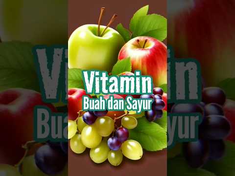 Tahukah kalian vitamin buah dan sayur #shorts