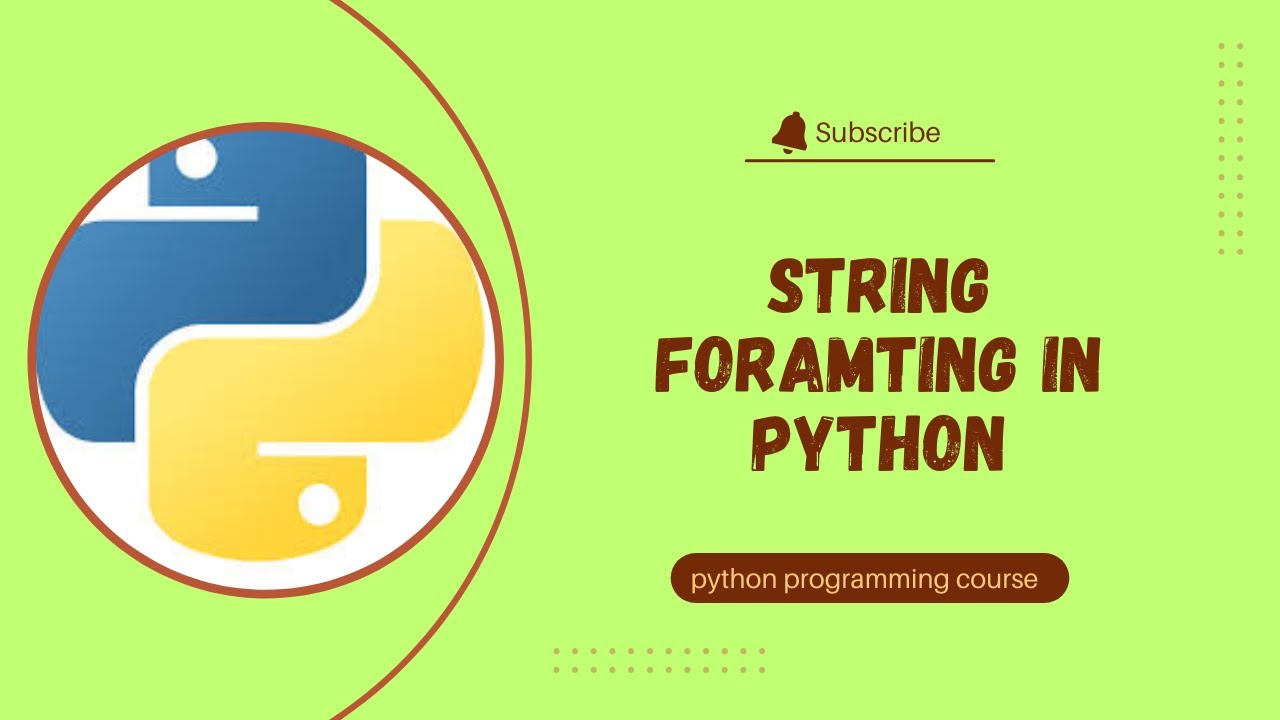 Crafting Elegance: Mastering String Formatting in Python!
